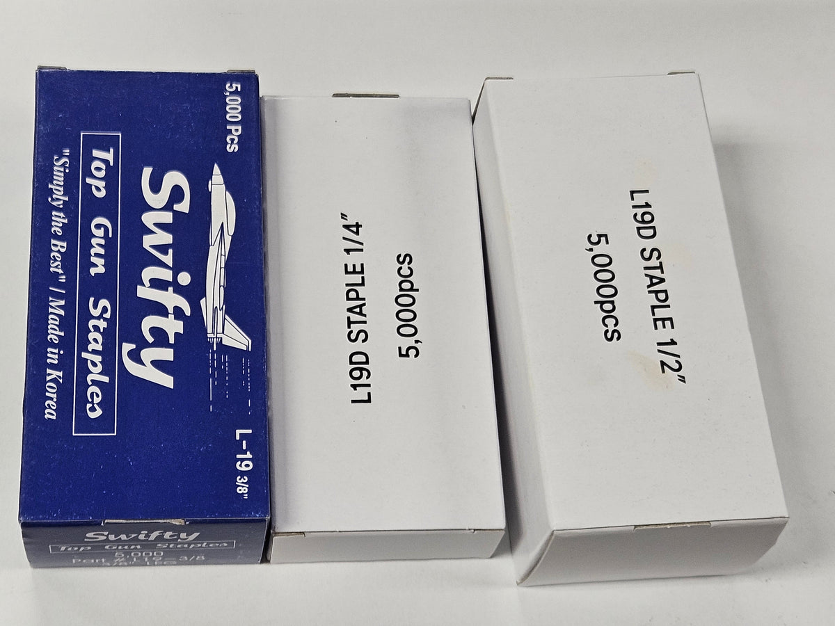 L19-HAMMER STAPLES – ABC Sewing Machine LLC